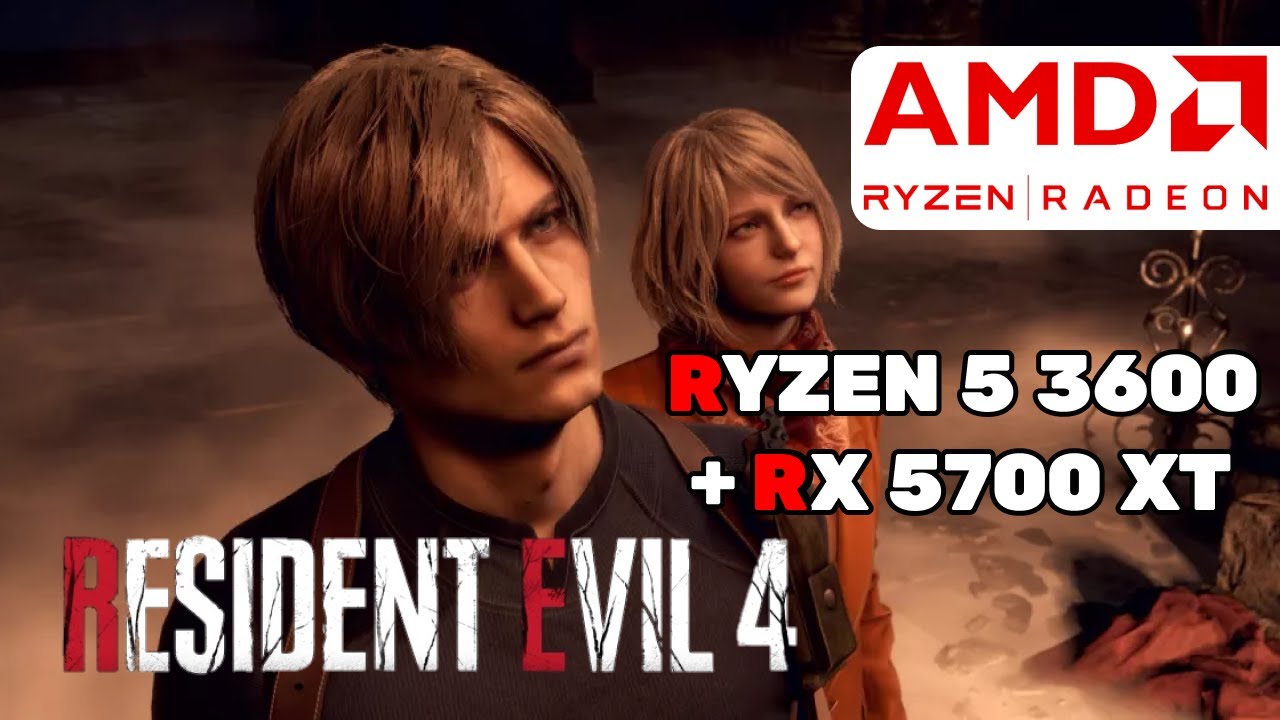 RESIDENT EVIL 4 REMAKE BENCHMARK | RYZEN 5 3600 + RX 5700XT - YouTube