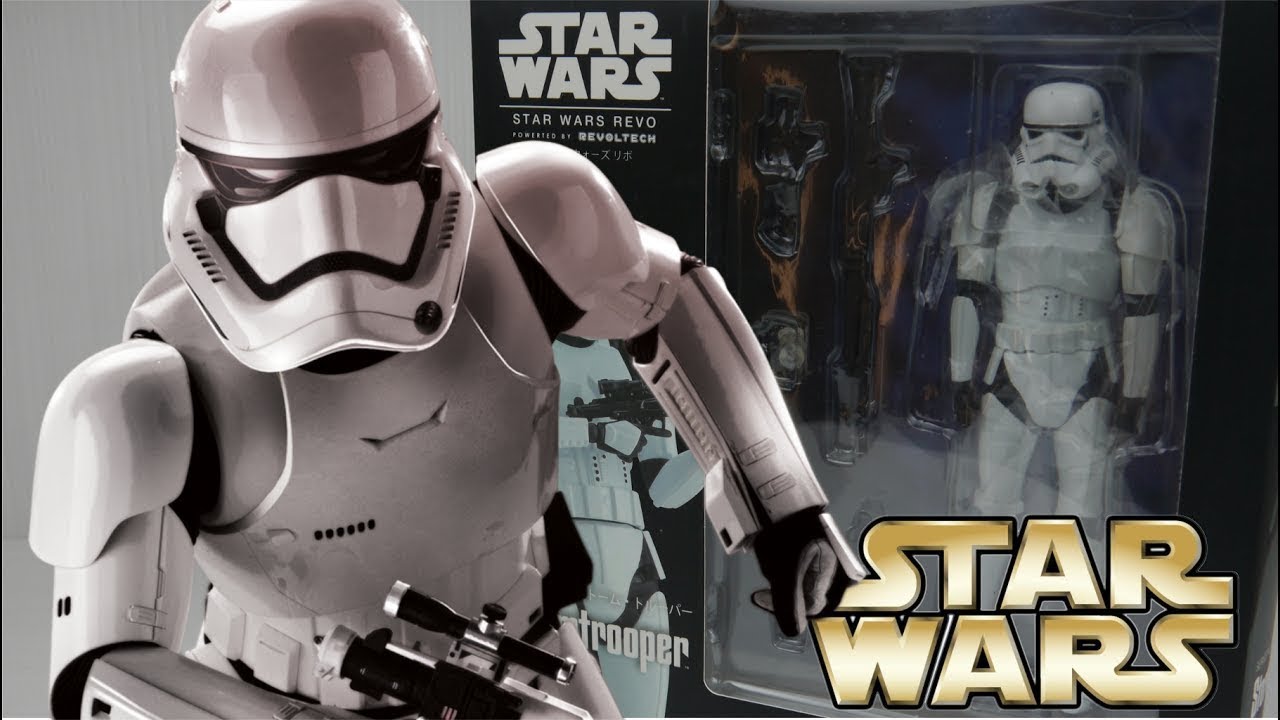 BONECO REALISTA STORMTROOPER DA SÉRIE STAR WARS REVOLTECH - YouTube