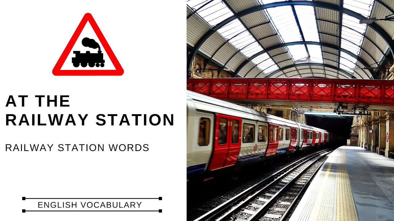English Vocabulary | Vocabulary at the Airport | Railway Station ...