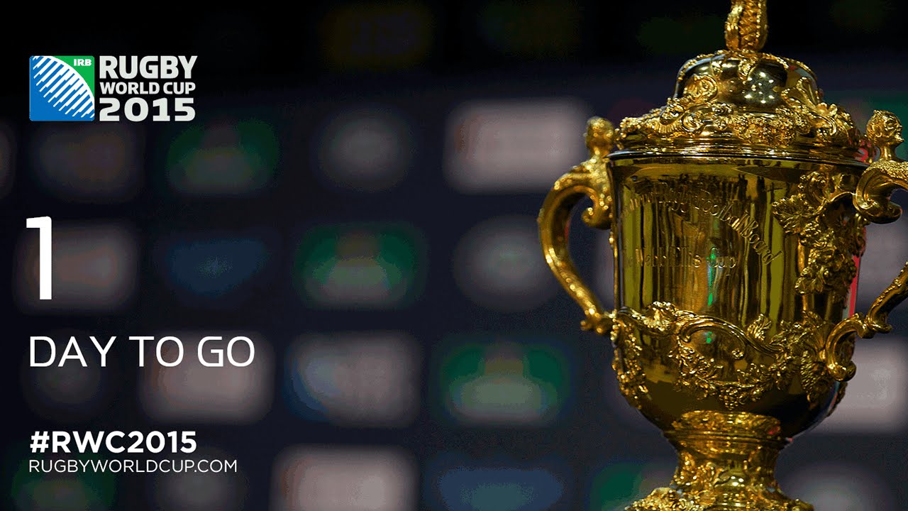 RWC 2015 is here: All 7 trophy lifts! - YouTube
