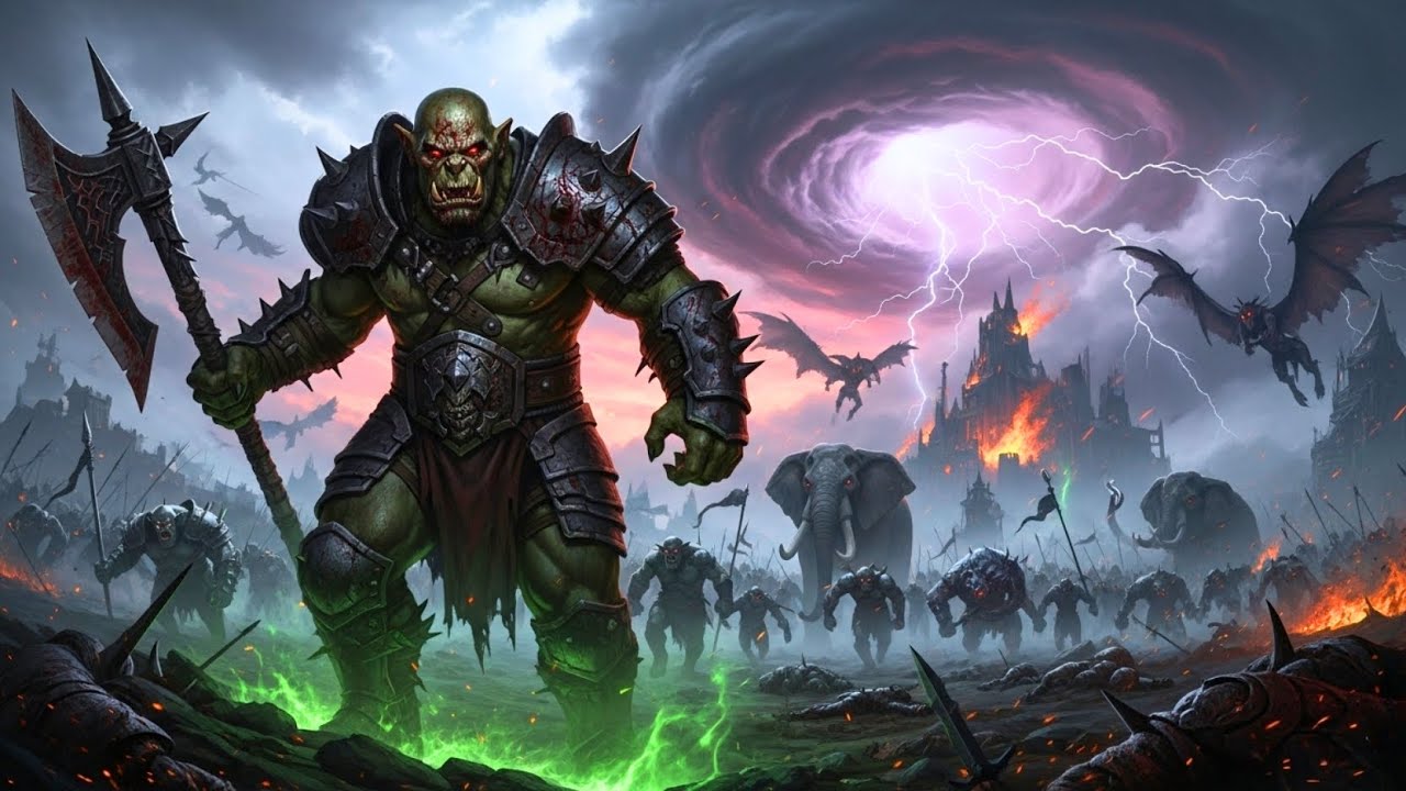 ⚔️ Epic Orc Battle | Human Kingdom Falls | AI Dark Fantasy Short - YouTube