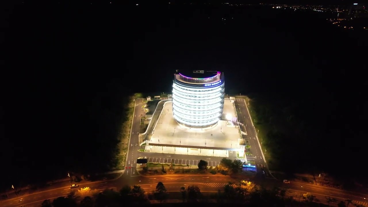 Miri Night View - YouTube