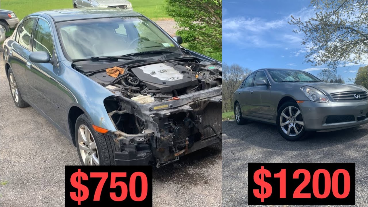 I Bought 2 Infiniti Gs For the Price of 1! - YouTube