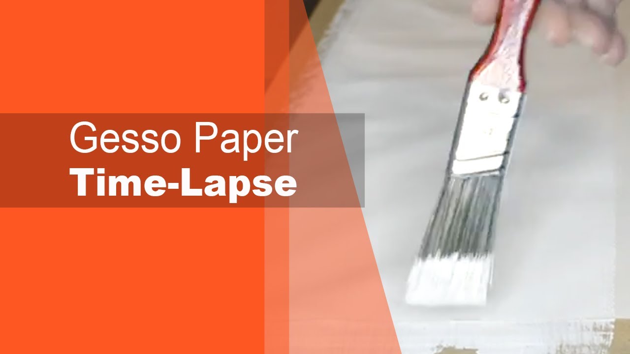Gesso Paper Like a Pro: Time-Lapse Tutorial for a Perfect Drawing ...