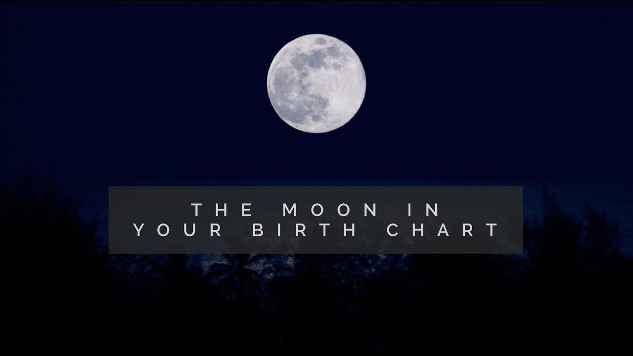 The Moon in your Birth Chart - YouTube