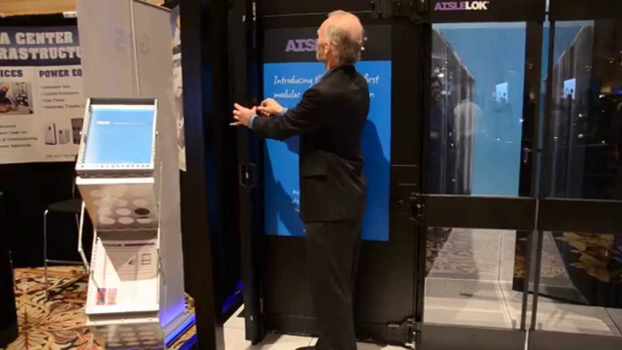 AisleLok Adjustable Rack Gap Panel: Installation Demo - YouTube