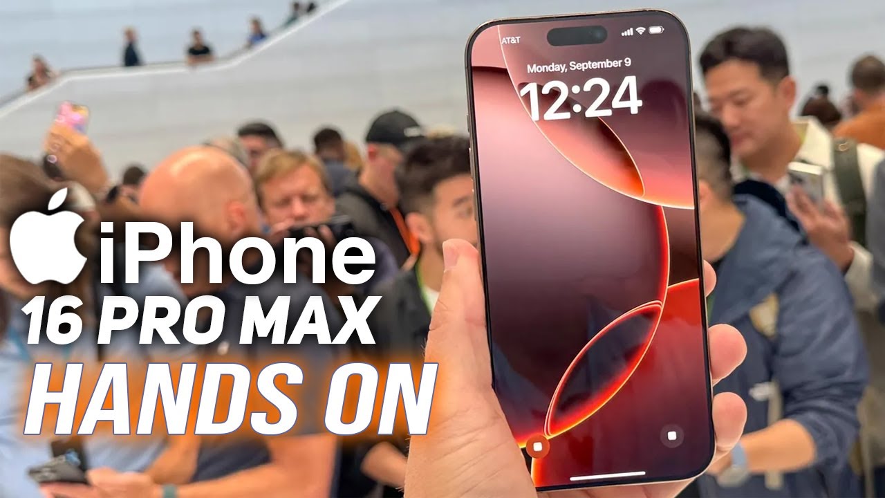 iPhone 16 Pro and Pro Max Hands-on: Bigger Displays, Big Camera ...