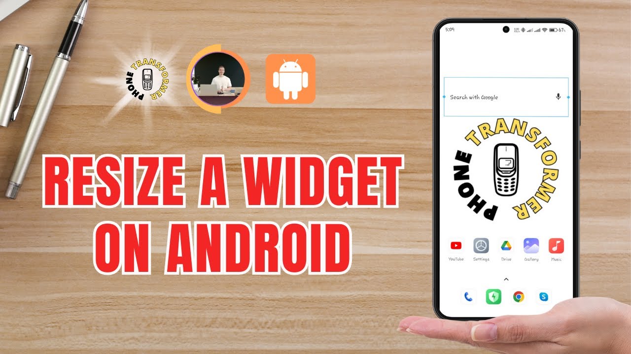 How to Resize a Widget On Android - YouTube