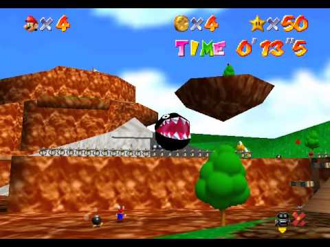 Chain Chomp Bob-omb Explosion During Jumping Animation - YouTube