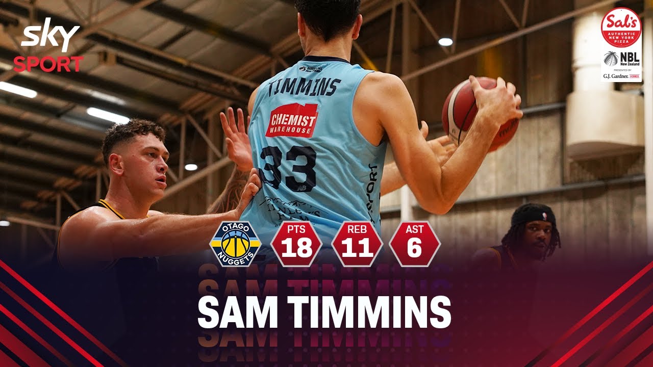 Sam Timmins 18-11-6 vs. Taranaki Airs - YouTube