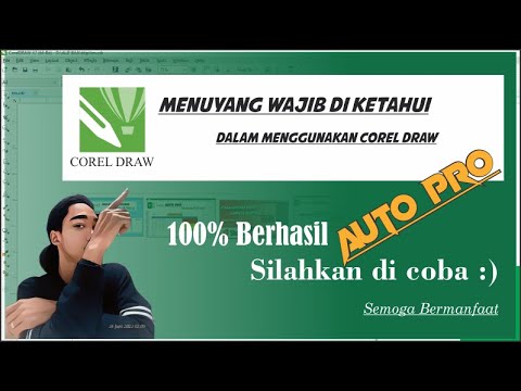 TUTORIAL COREL DRAW || MENU YANG WAJIB DI KETAHUI - YouTube