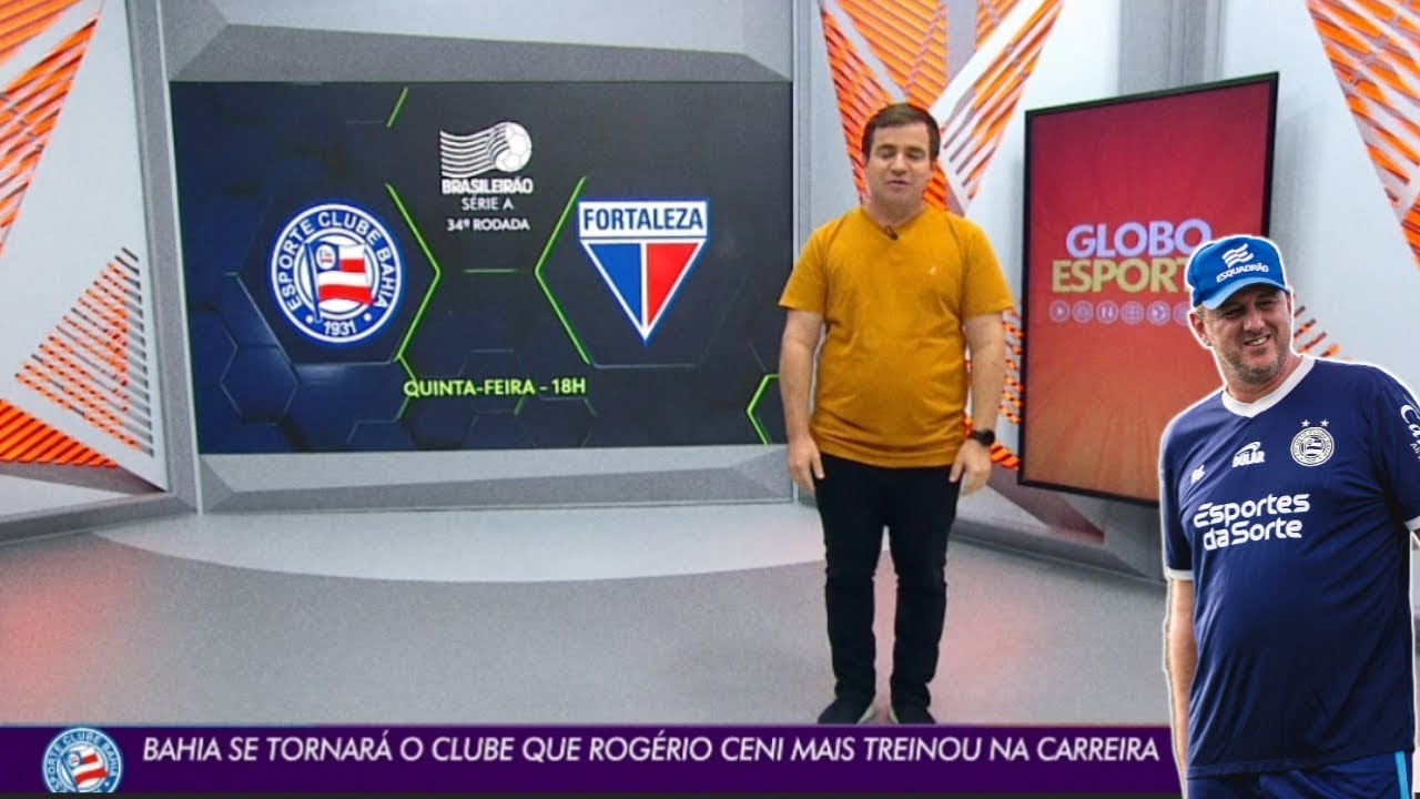 Globo Esporte BA - Bahia se tornará o clube que Rogério Ceni mais ...