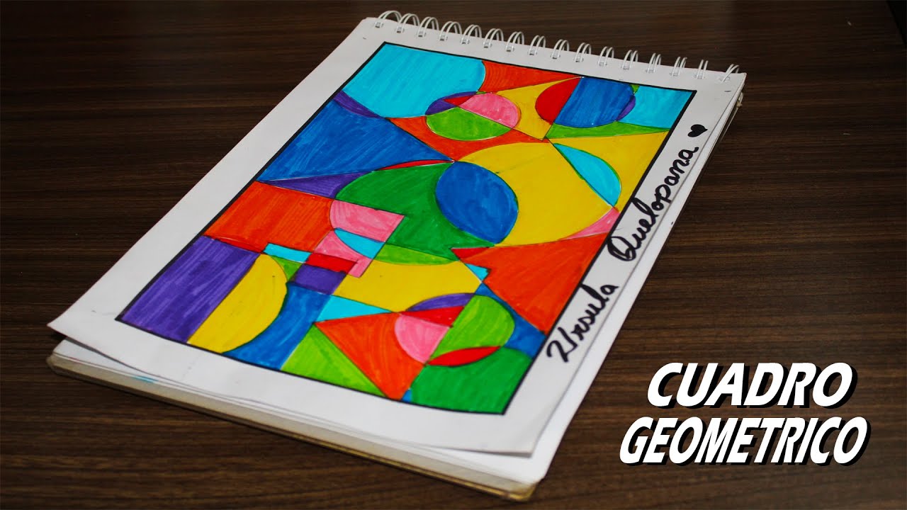 Cuadro abstracto Geométrico | Creating My Life🎨 - YouTube