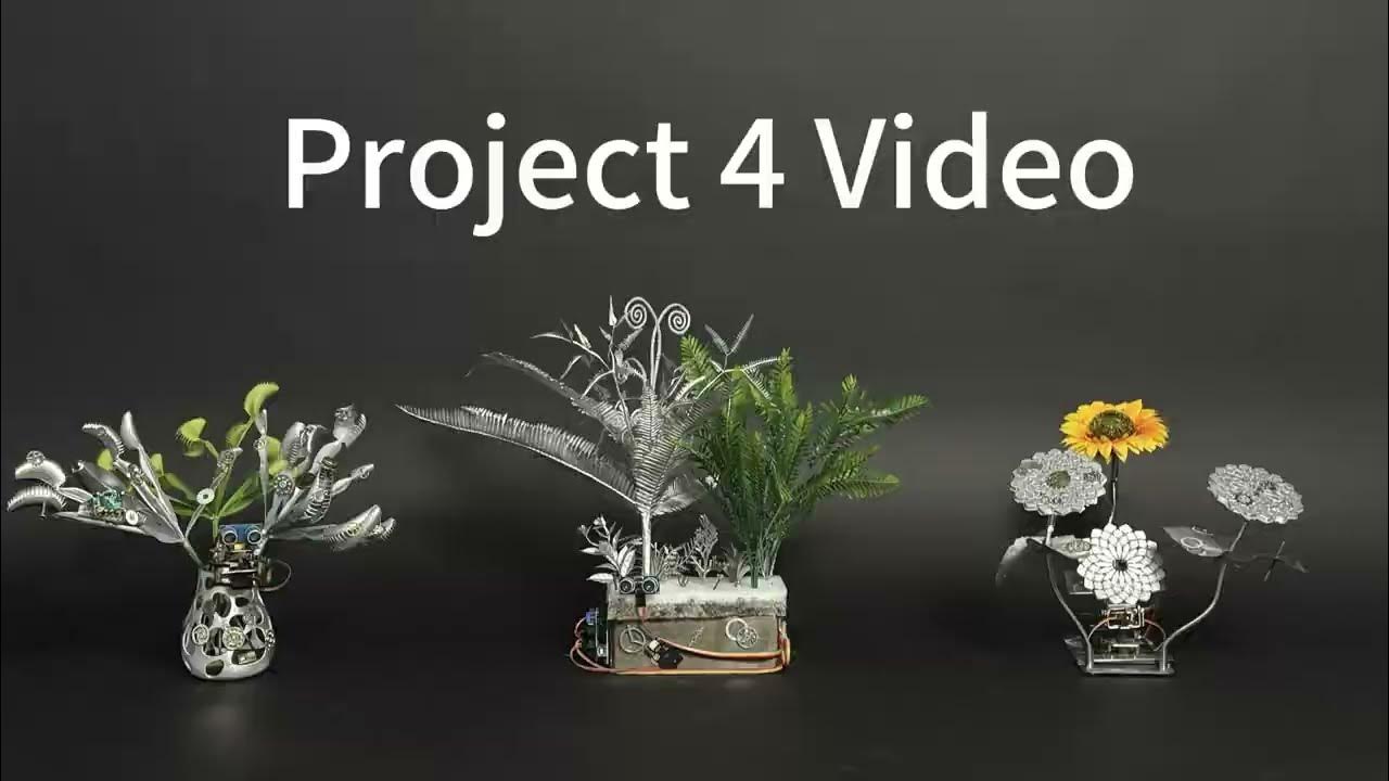 Project 4 Mechanical Plant Arduino Video - YouTube