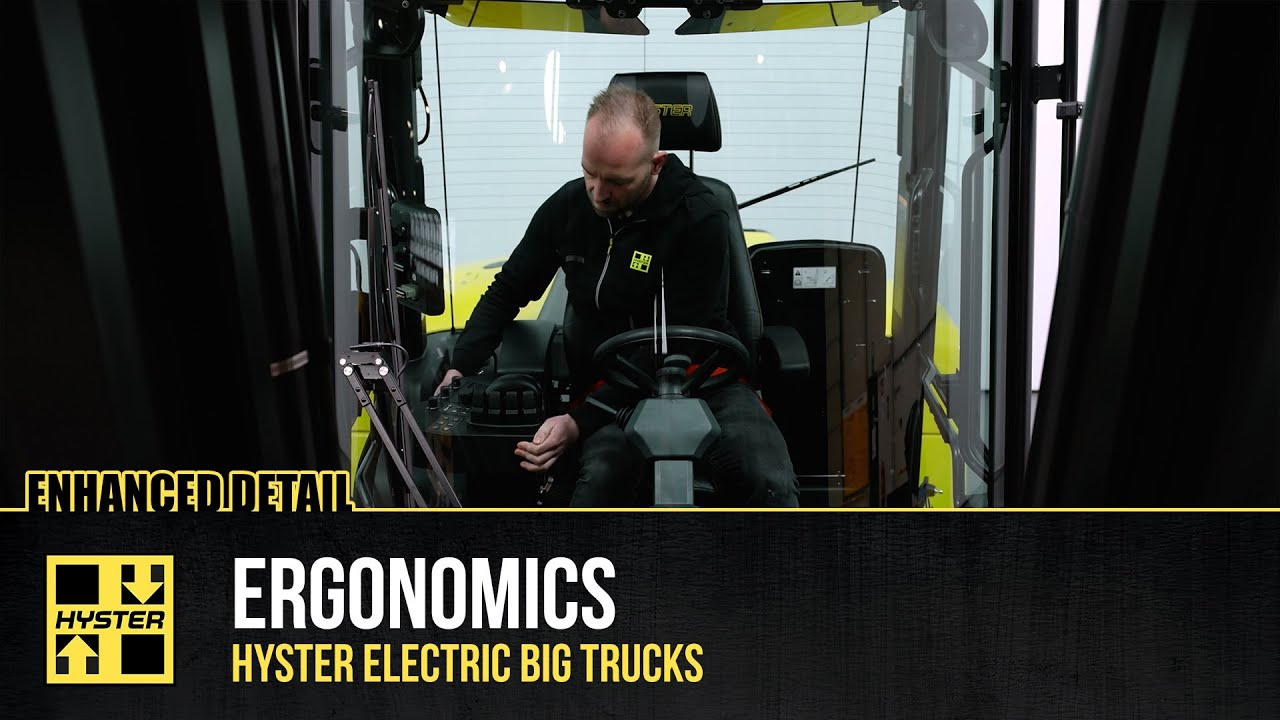 Hyster Electric Big Trucks: Ergonomically Designed with Operator in ...