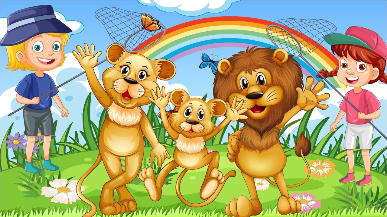 Lion Song for Kids | Fun & Dancing Song for Children – Sing Along ...
