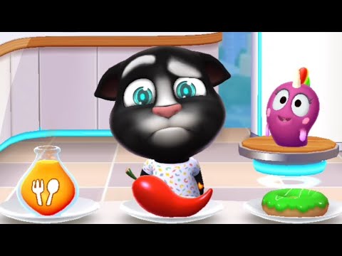 Oo Noo🥴 Eat Red chilli 🌶️ My Talking Tom 2 😁 Talking Tom Shorts 😃 Game ...