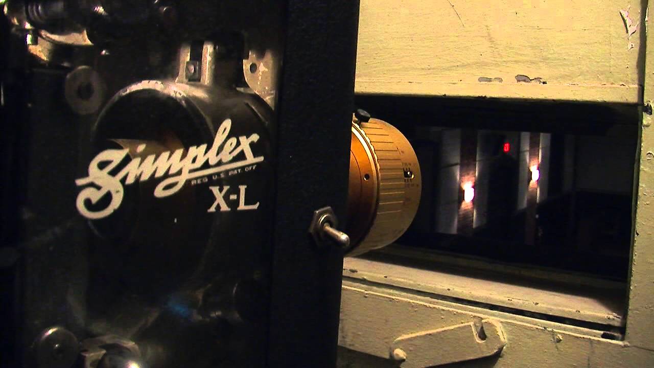Simplex 35mm Projector B-Roll - YouTube
