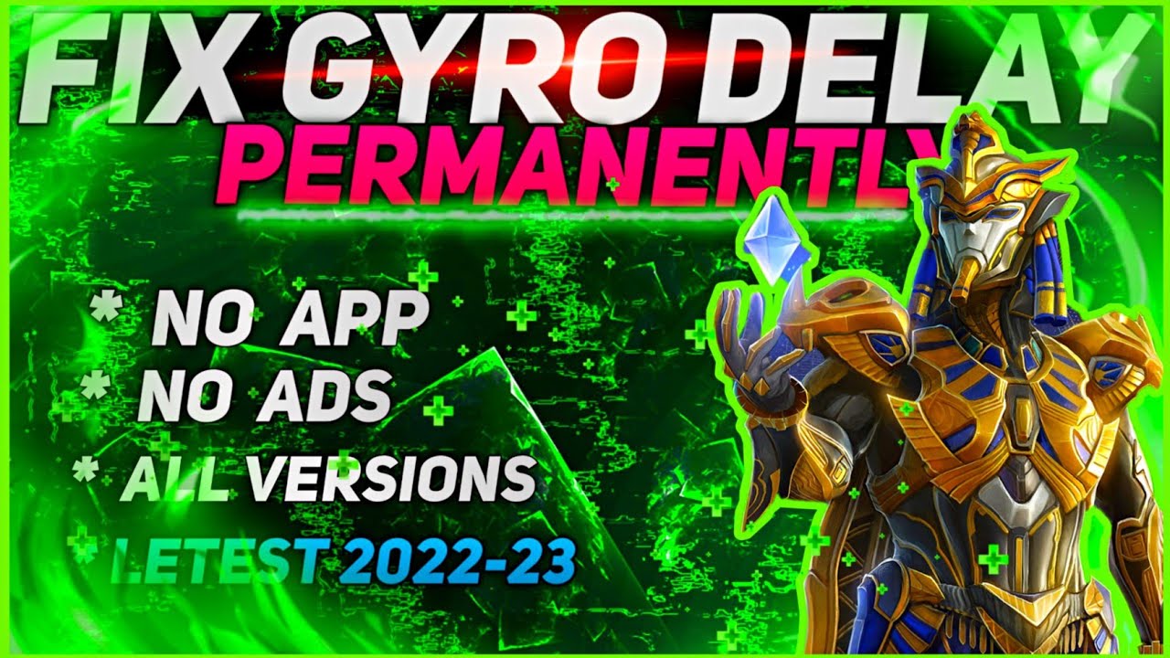 HOW TO FIX GYRO DELAY IN BGMI 💯 || NO APP|| FIX GYRO DEALY || PUBG ...