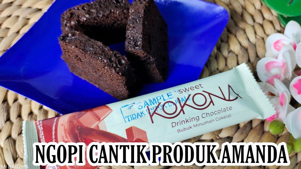 Menikmati Sweet Kokona Drinking Chocolate from Amanda - YouTube
