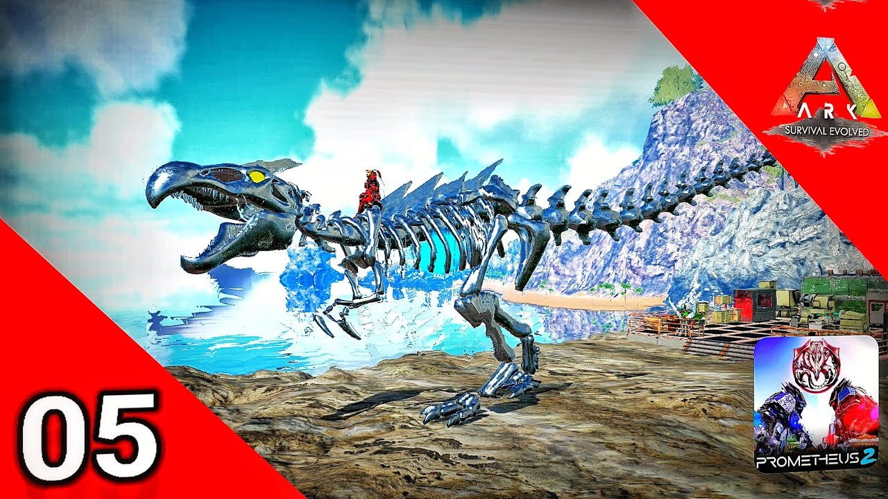 EPIC Prome Bone Dodo Rex Tame! 🔥 | Prometheus Mod Ep. 5 | ARK Survival ...
