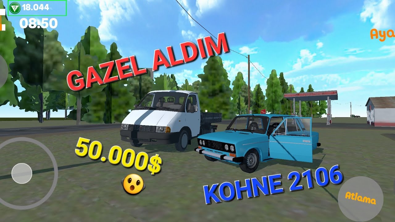 MY FAVORITE CAR😁pt2 Gazel aldim davami kanalda - YouTube