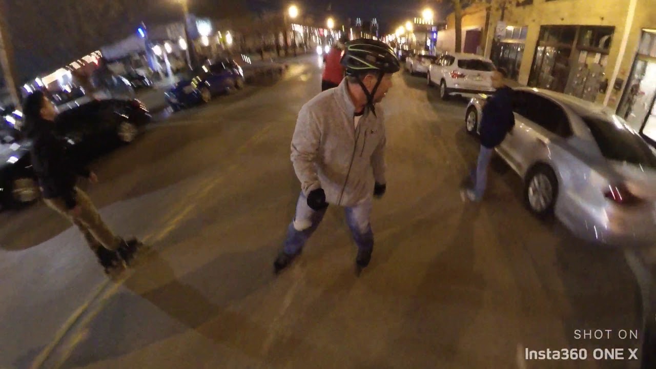 DFW inline Tuesday night skate - YouTube