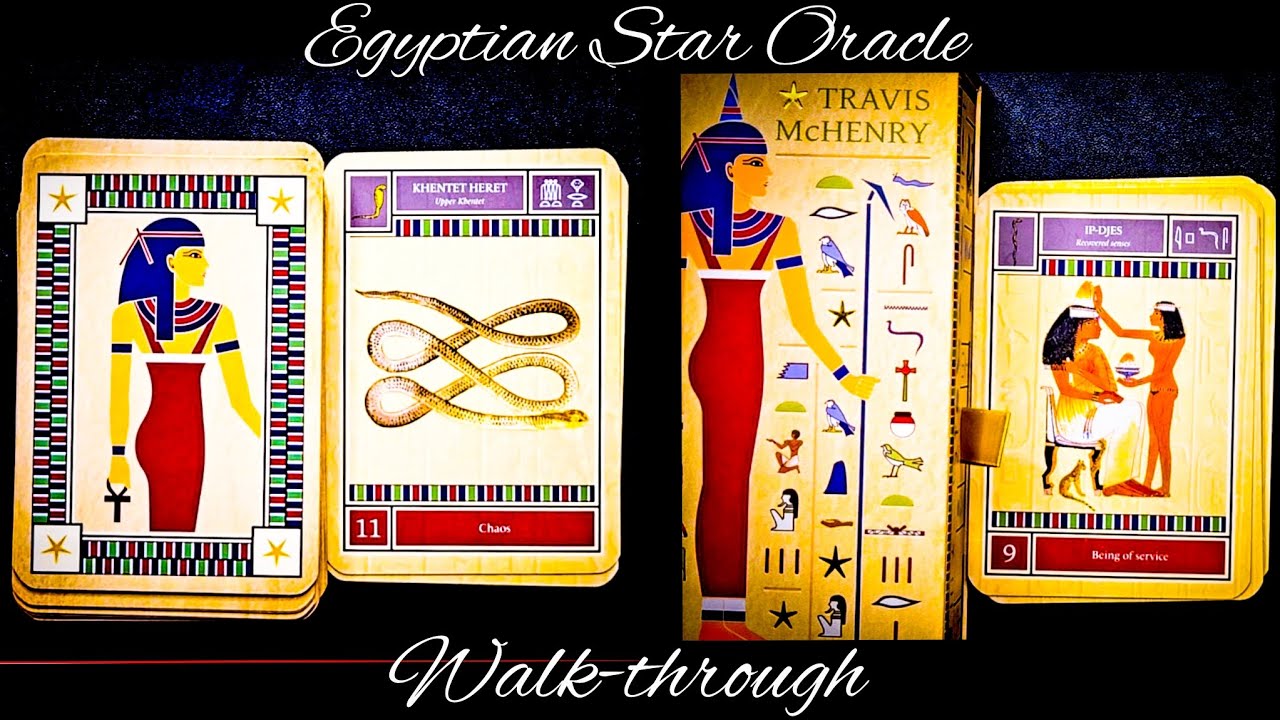 Egyptian Star Oracle Walk-Through | Flip-Through - YouTube