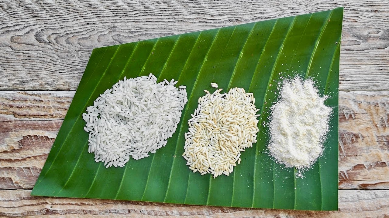 How To Make Roasted Rice Powder – Be Inspired - YouTube