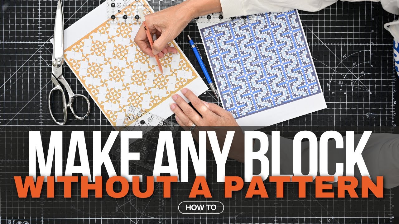 How to Make Any Block Without a Pattern - YouTube