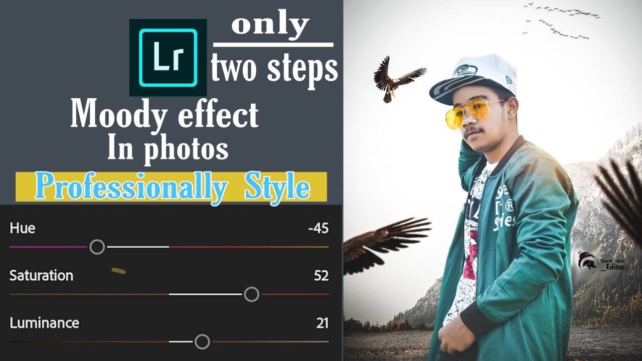 How to Professionally moody effect on 2020 new easy style in Photos in ...