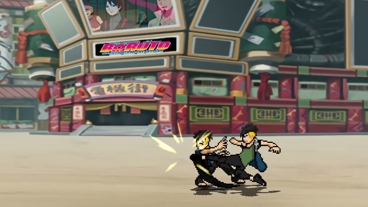 KAWAKI_kid mugen char by Vida Nostalgica - YouTube