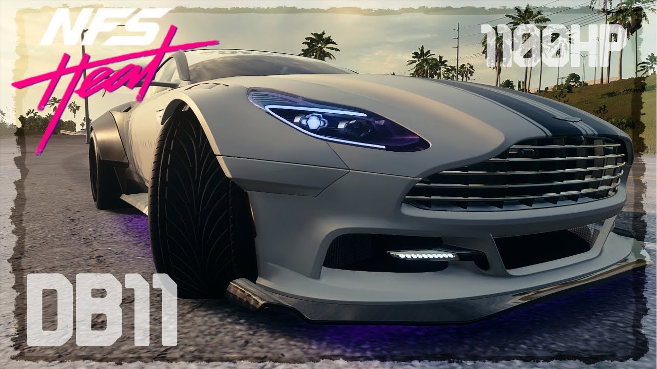 Aston Martin DB11 with Widebody Kit in Need For Speed HEAT!!! - YouTube