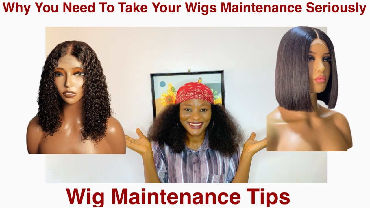 Wig Maintenance Tips| Importance Of Washing Your Wigs|Products To Avoid ...