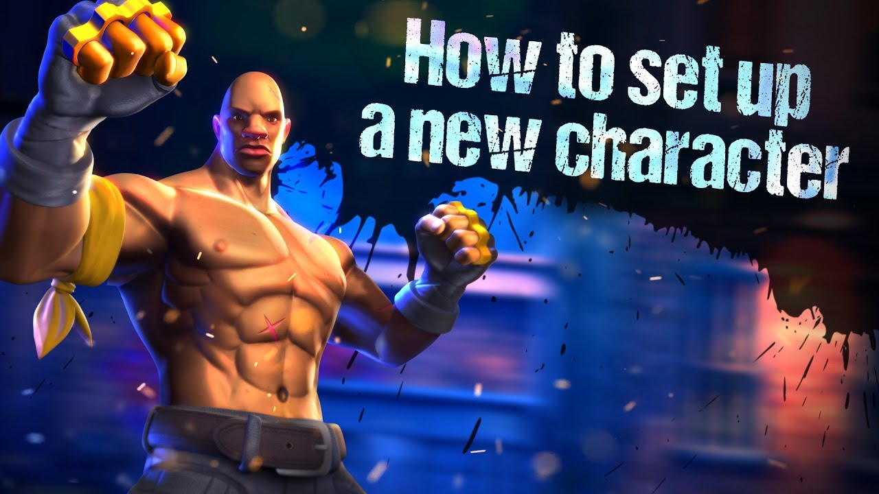 How to set up a new player character - YouTube