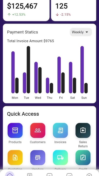 AI Invoices Billing Management Flutter App #flutter #shorts #invoice # ...