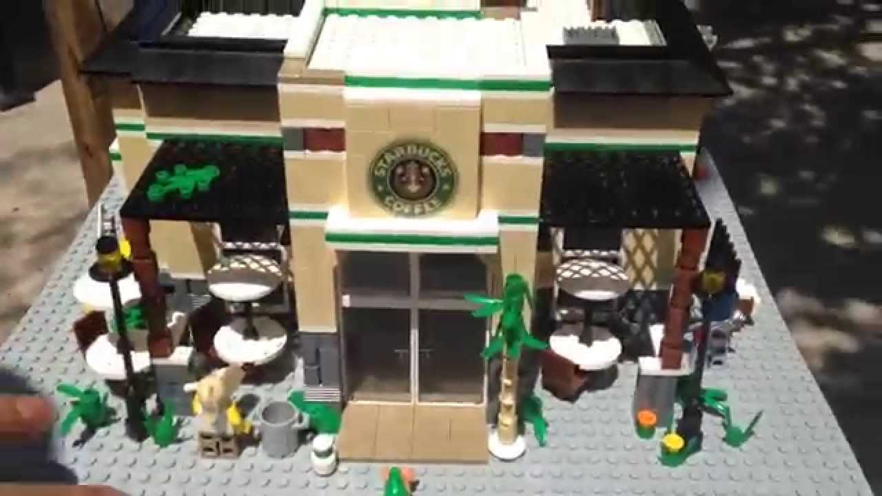 Lego Starbucks Cafe - YouTube