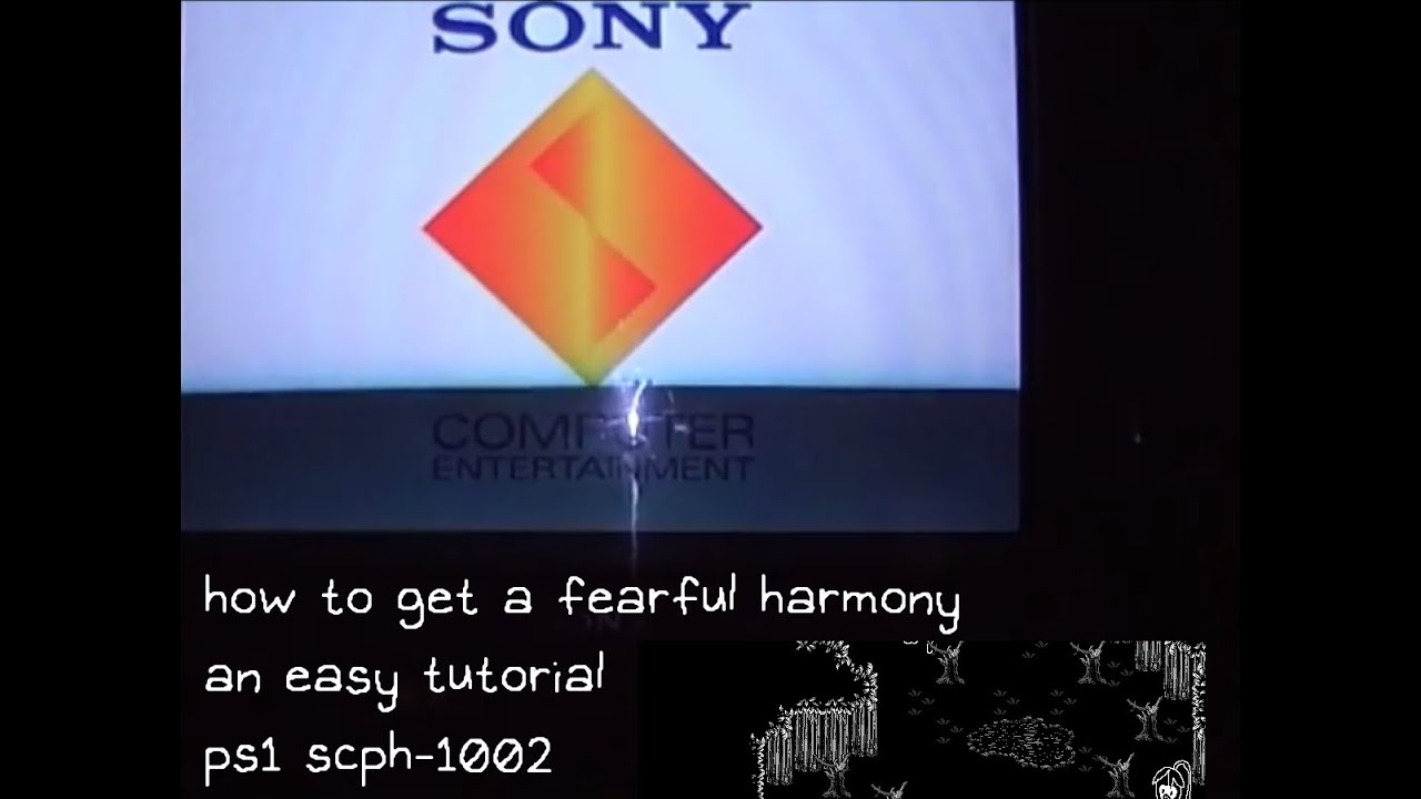 tutorial, get fearful harmony - ps1 scph-1002 *easy method* - YouTube