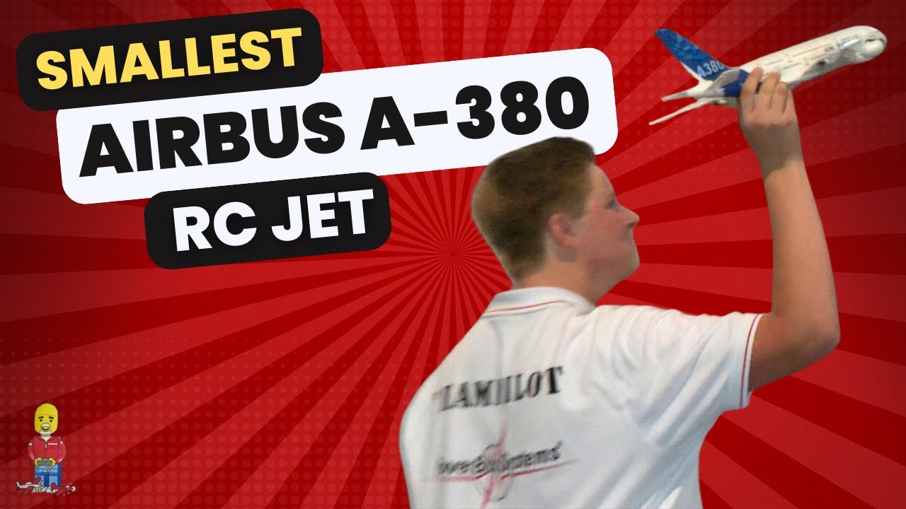 Smallest RC Airbus A380 Airliner ! Demonstrated by Martin Münster - YouTube