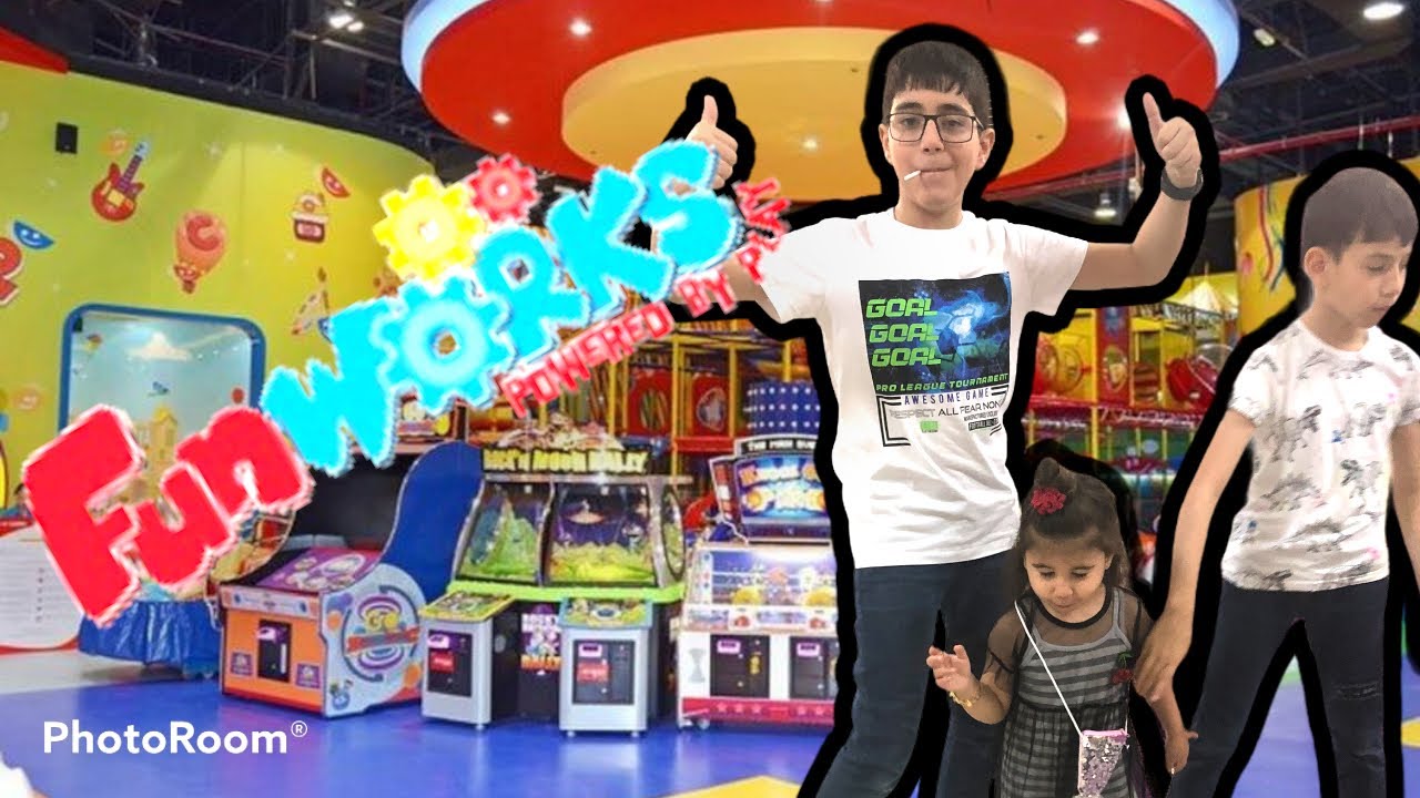 Fun Works Abu Dhabi- Yas Mall #Fun #Yasmall ياس مول فن وركس - YouTube