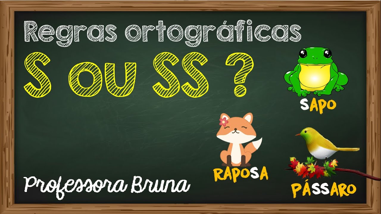 S ou SS? - Regras ortográficas - YouTube