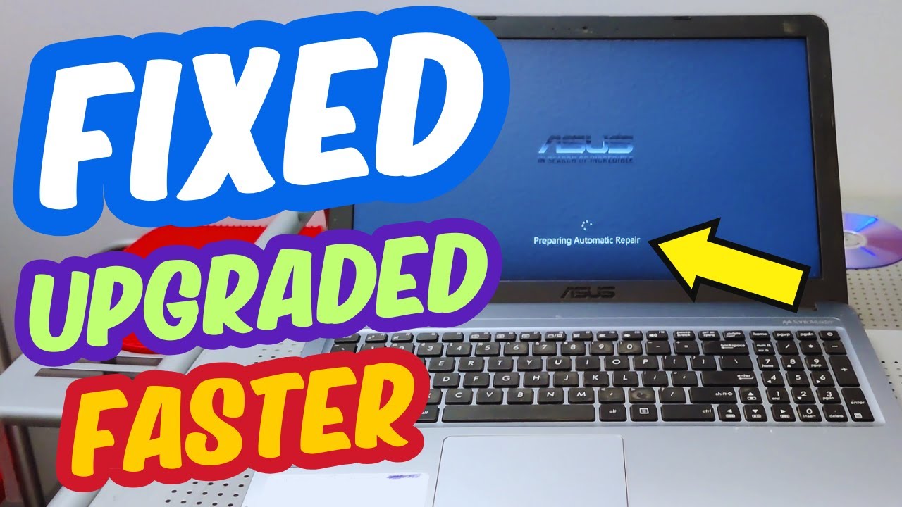 How To FIX Asus Laptop Boot Loop & Get a HUGE Speed Boost - YouTube