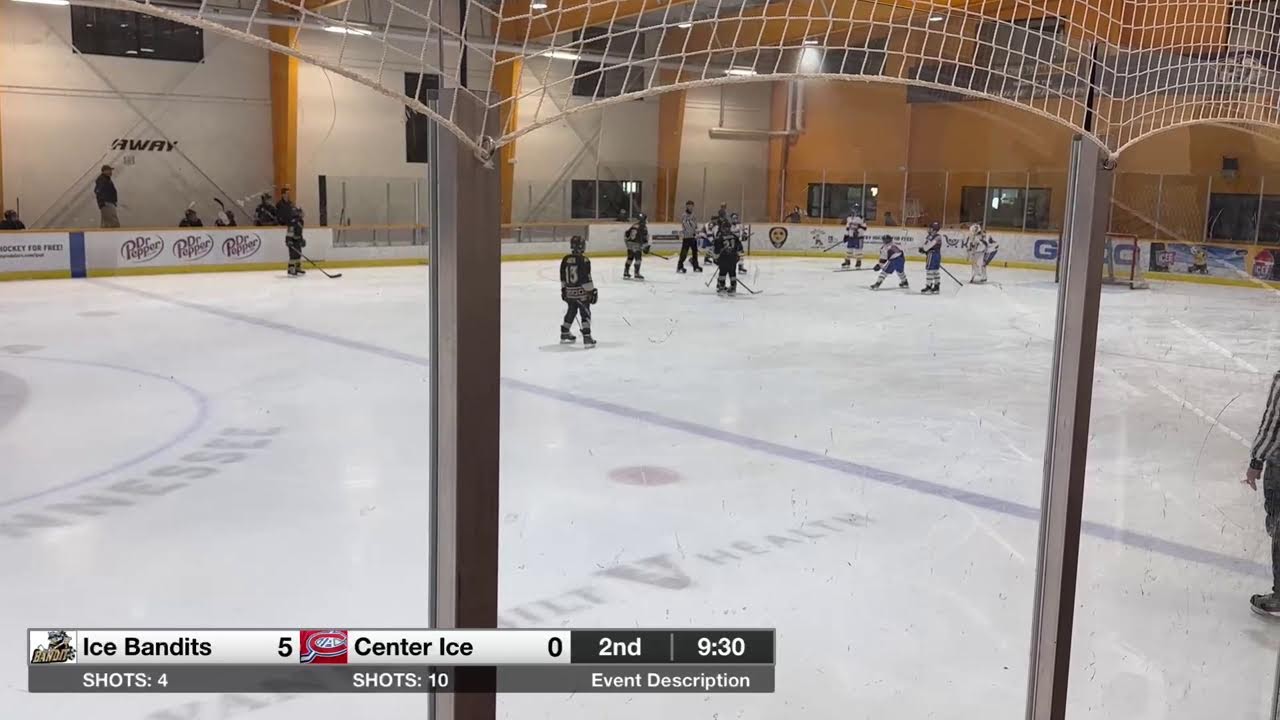 SYTHL League Week 4 Game 1 12U Center Ice vs. Atlanta Ice Bandits - YouTube