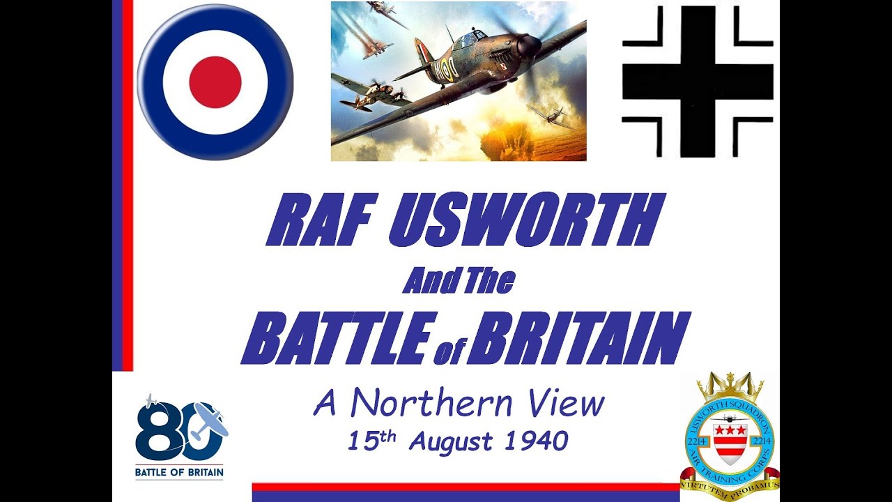 BATTLE OF BRITAIN 80 YEARS - RAF USWORTH - 15TH AUGUST 1940 - Wreath ...