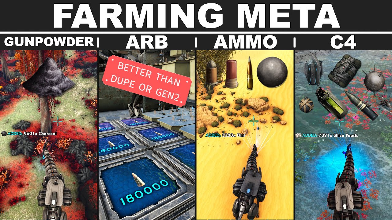 Crystal Isles is underrated | Best ARB farm method | ARK Survival ...