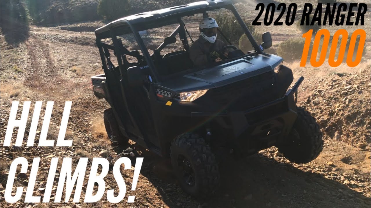 HILL CLIMBS! | 2020 Ranger Crew 1000 Premium (Vid #14) - YouTube