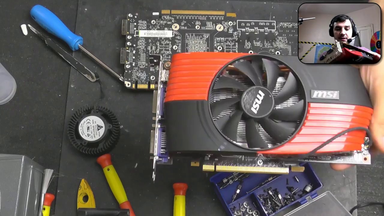 HOW TO FIX AN OVERHEATING VIDEO CARD GTX 465 - YouTube