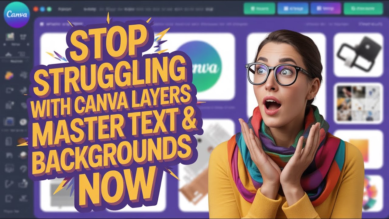 STOP Struggling with Canva Layers MASTER Text & Backgrounds Now - YouTube