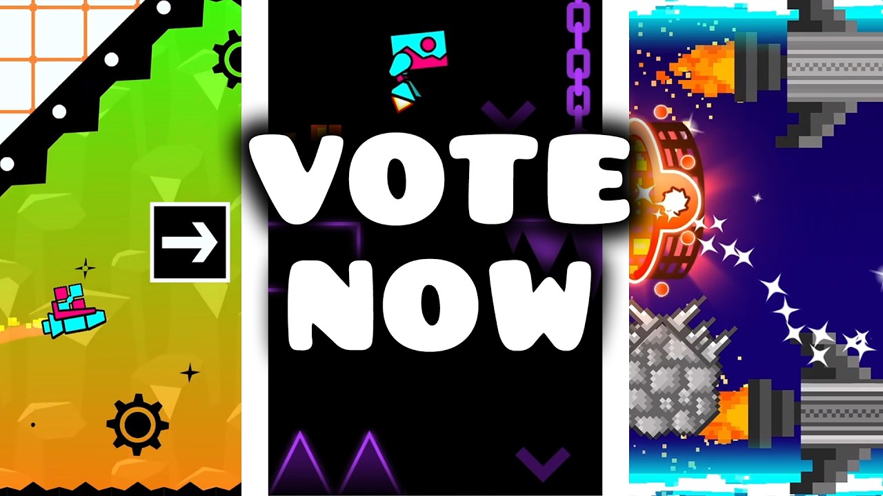 DJVI Geometry Dash Decoration Contest: VOTE NOW - YouTube