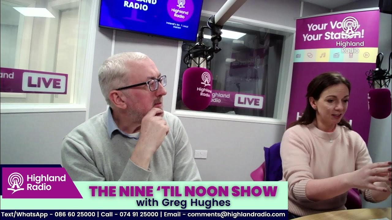 Love is in the air! We are live for Friday's #livestream of the Nine til Noon Show! - YouTube